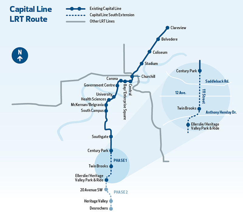Capital Line South - Preparing for Construction | City of Edmonton