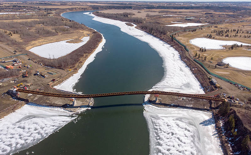 Edmonton - Strathcona County Footbridge | City of Edmonton