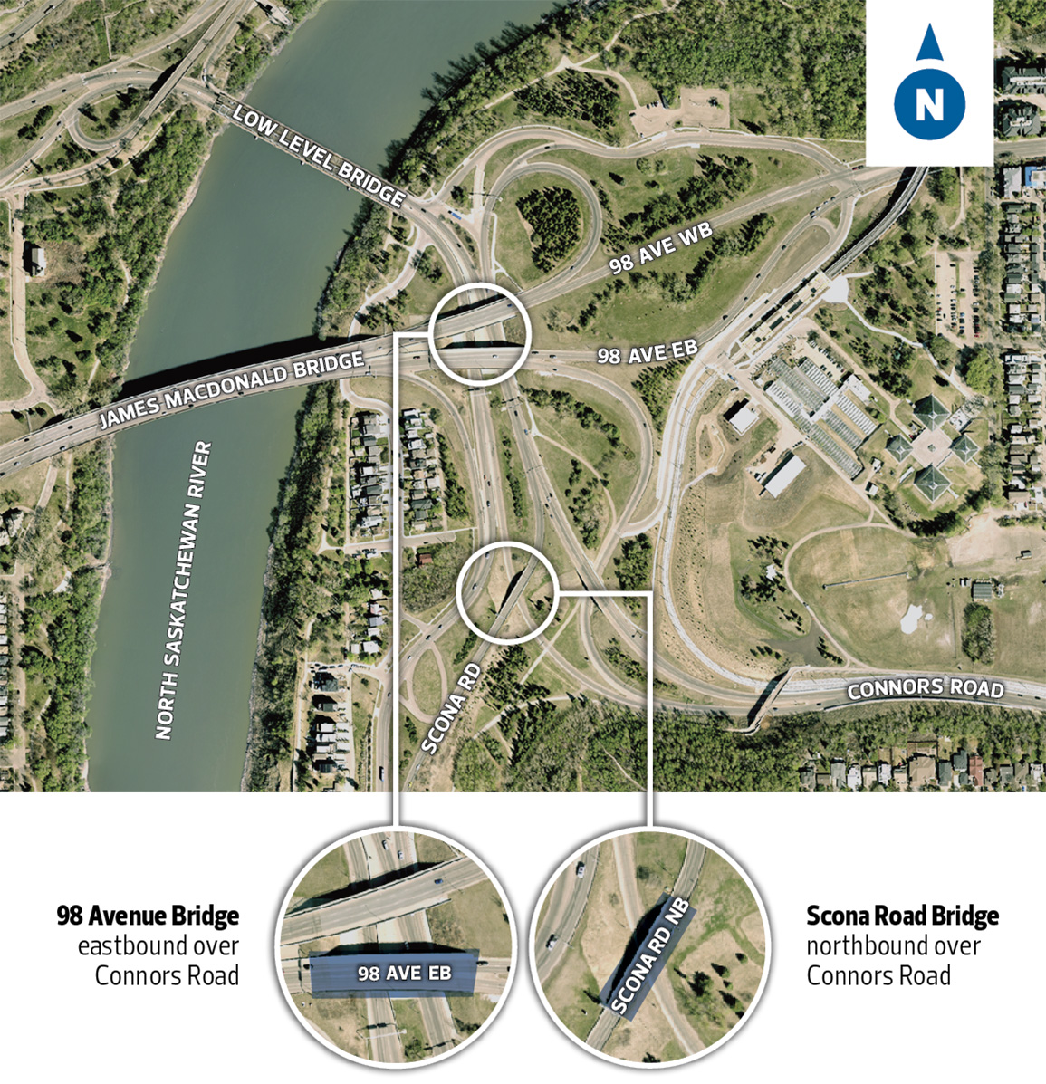 Scona Road Bridge and 98 Avenue Bridge Rehabilitation | City of Edmonton