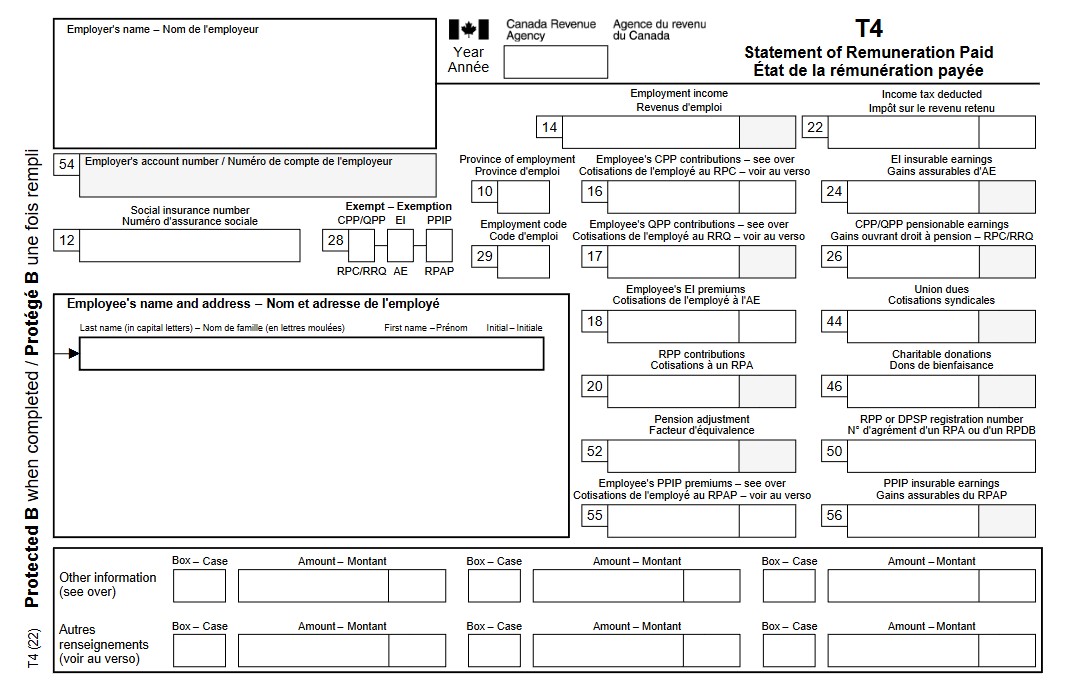 Your T4 Explained | City of Edmonton